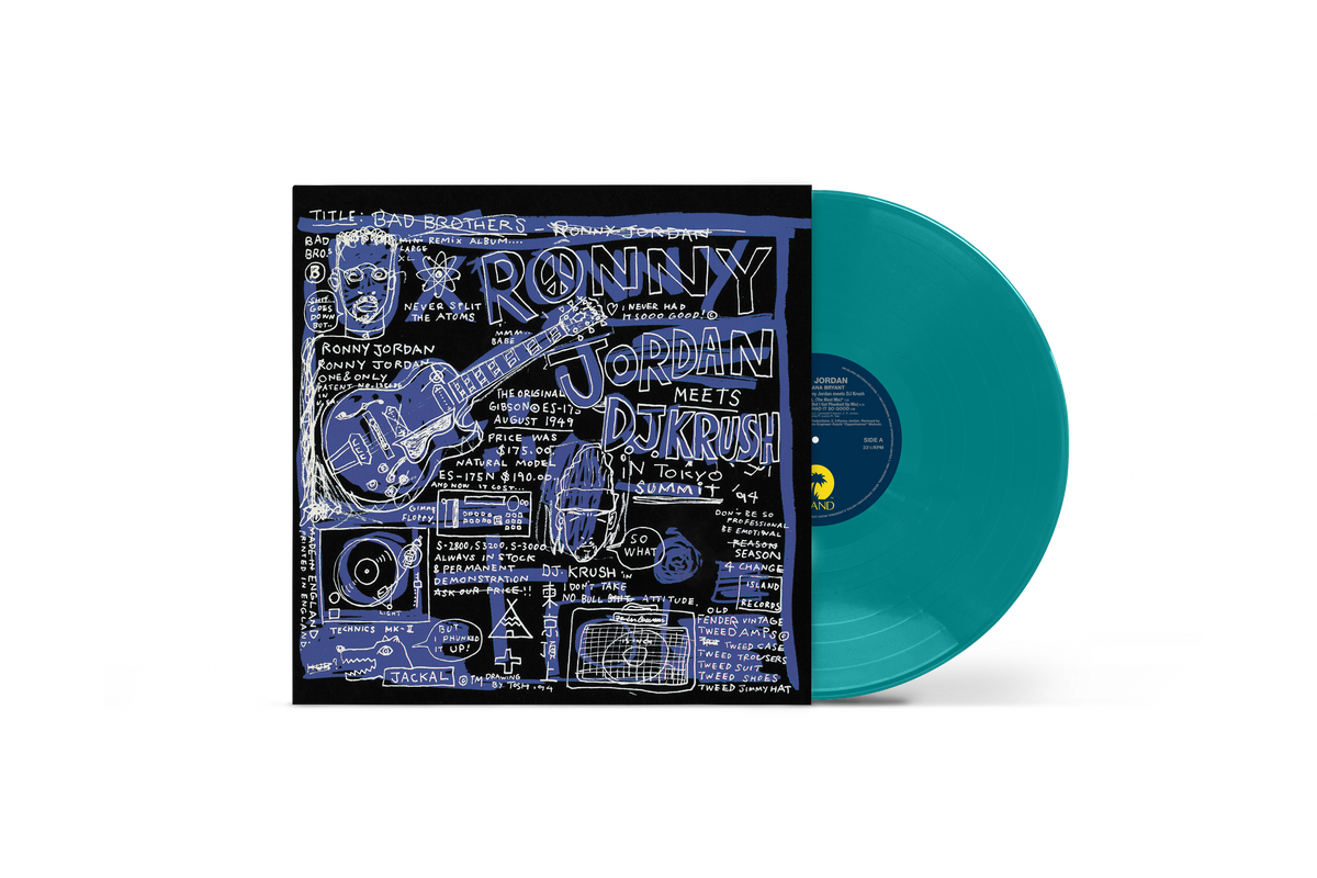 Ronny Jordan & DJ Krush - Bad Brothers: Limited Edition Teal Vinyl LP ...