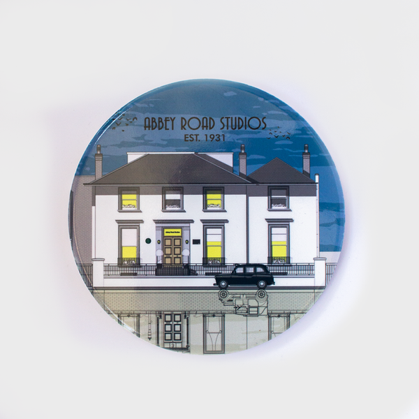 Abbey Road Studios - Abbey Road Studios Established 1931 Stone Coaster Blue - Abbey Road