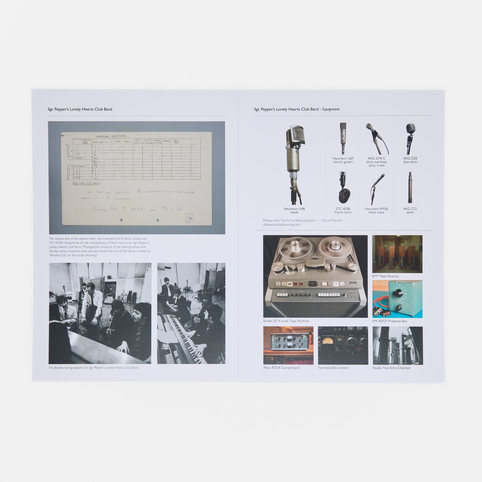 Abbey Road Studios - Abbey Road Studios x The Beatles 'Sgt. Pepper's ...